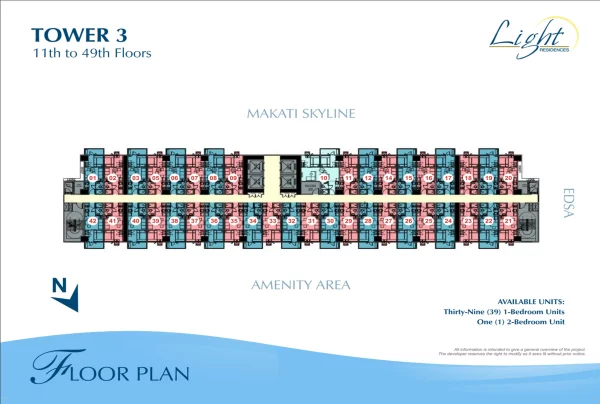 Floor Plans - Light Residences